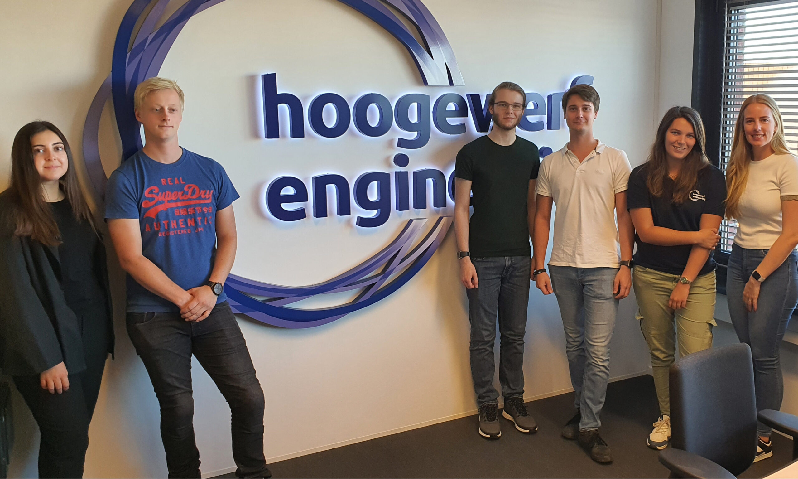 6 nieuwe collega's vandaag gestart - Hoogewerf Engineering